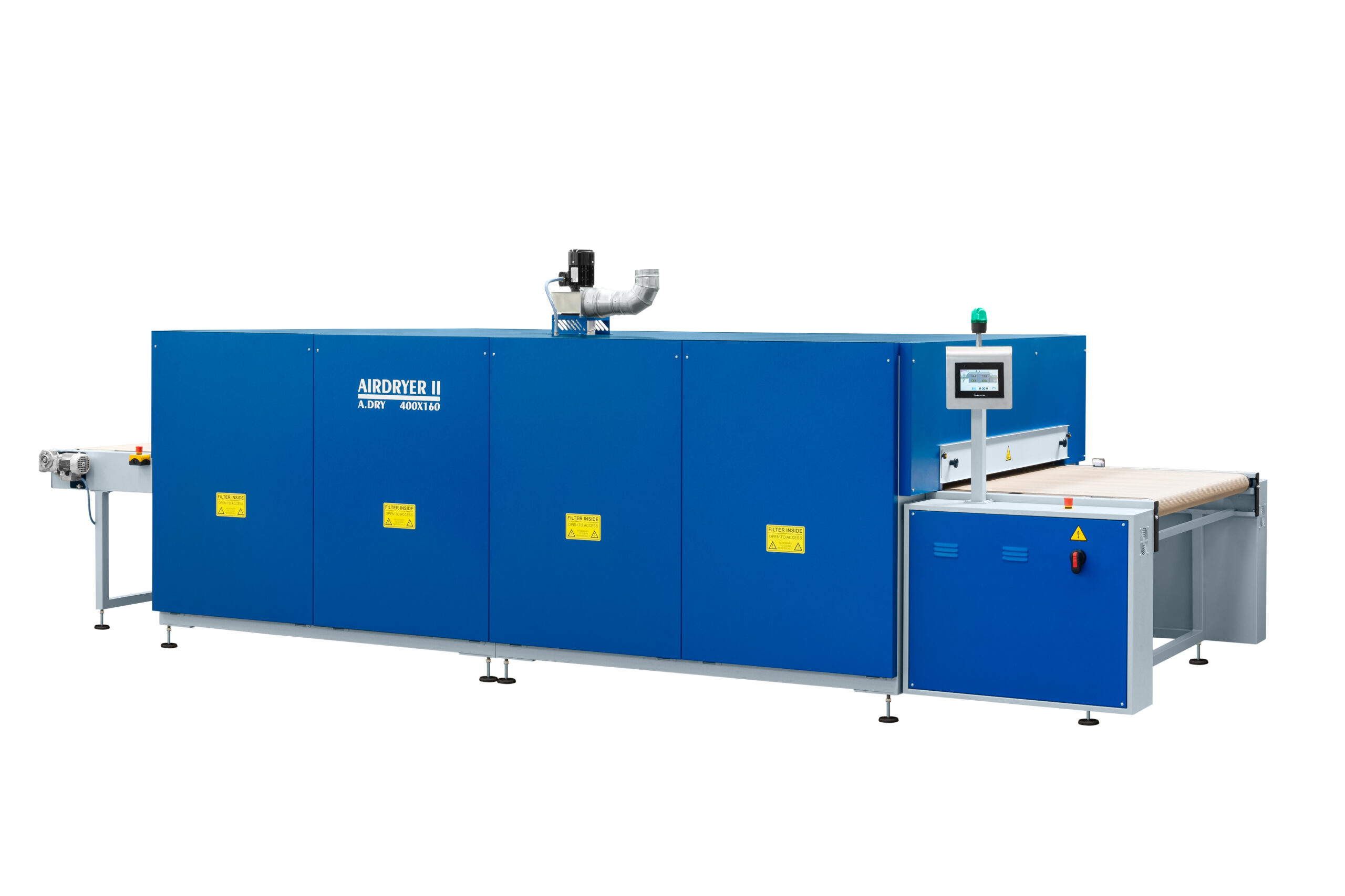 AIRDRYER II Hot Air Drying Tunnel for Textile Screen Printing - Juhl