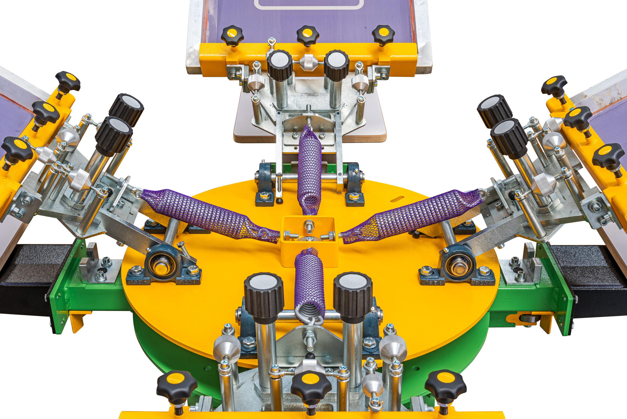 Texwork Manual Customizable Textile Printing Carousel - Juhl